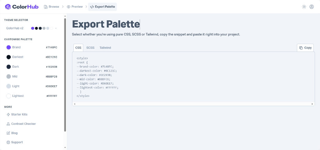 神器 | 免费在线调色板Colorhub · XX笔记-分享实用笔记与素材资源